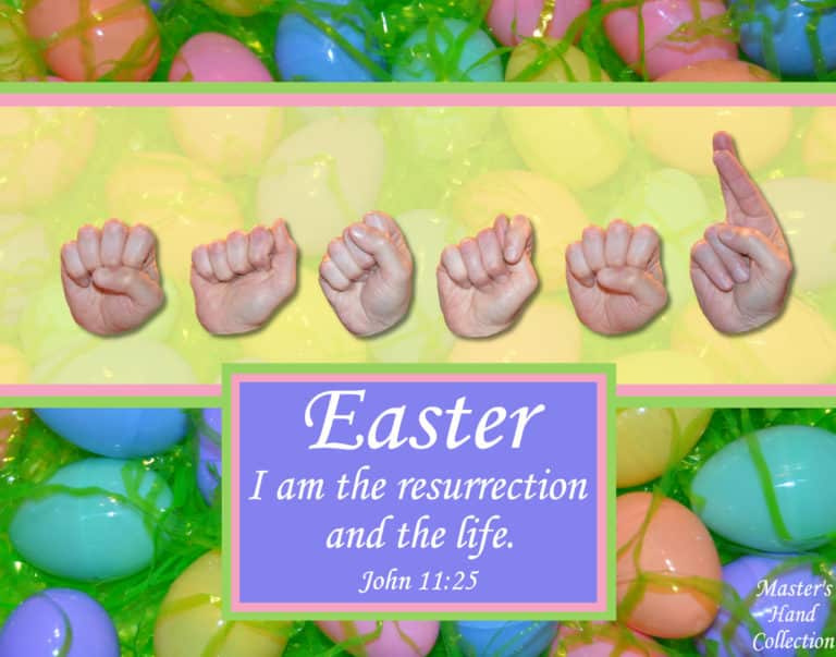 What is the Meaning of an Easter Egg? - John 11:25 - Master's Hand ...