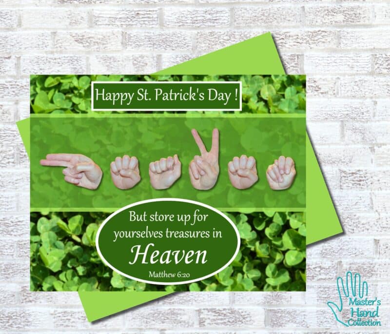 Golden Bible Verses for St. Patrick's Day - Master's Hand Collection