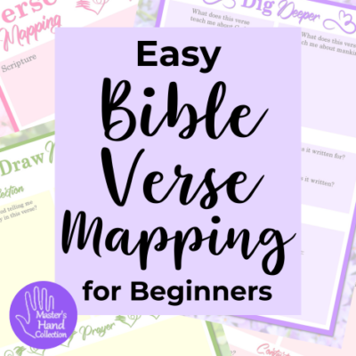 Easy Bible Verse Mapping for Beginners - Master's Hand Collection